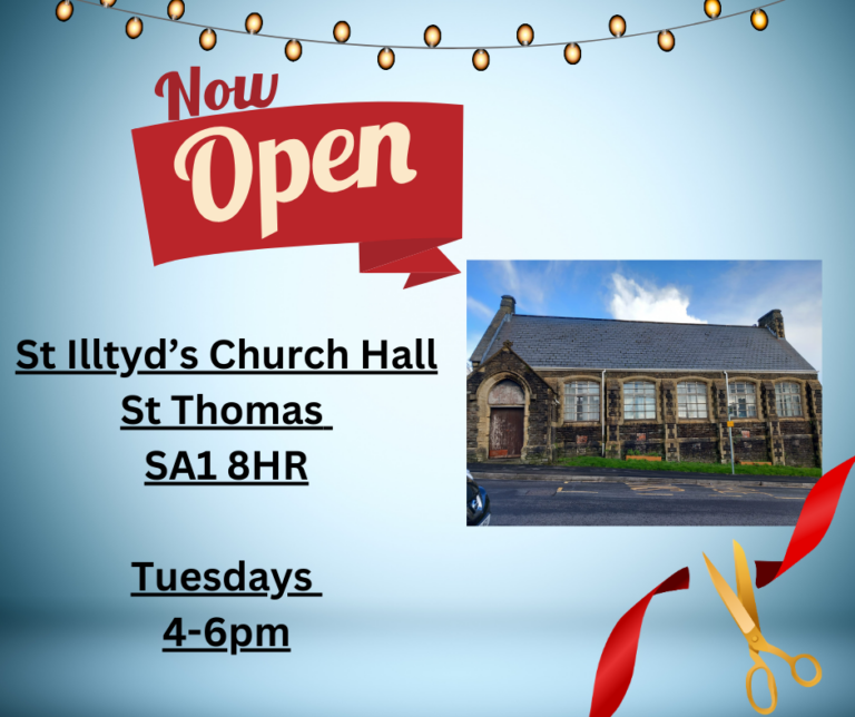 St. Illtyd’s Church Hall is now open! | Swansea Foodbank